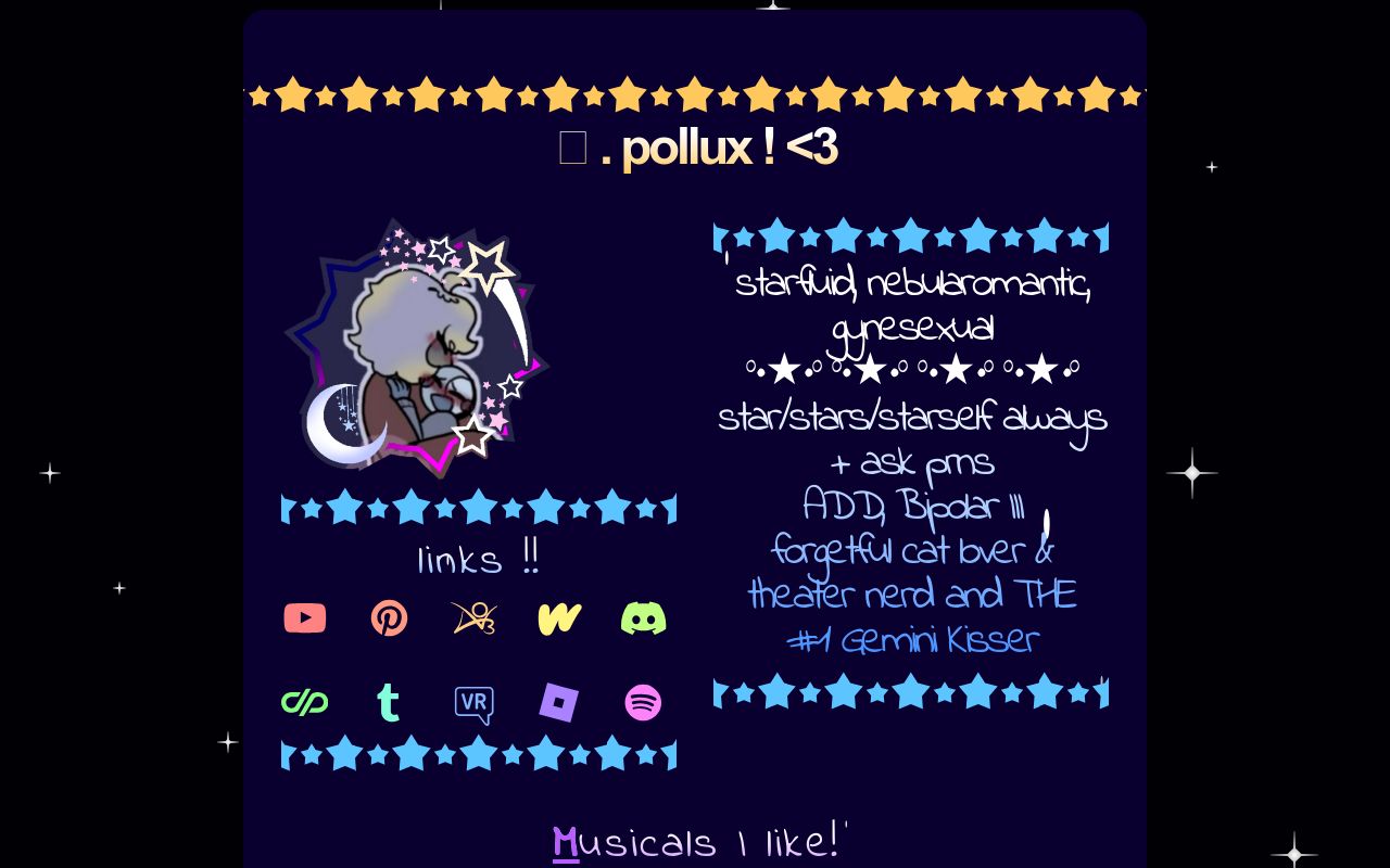 ⭐ . pollux